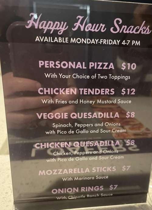 Loafers Seafood Grill menu in Catonsville, Maryland, USA