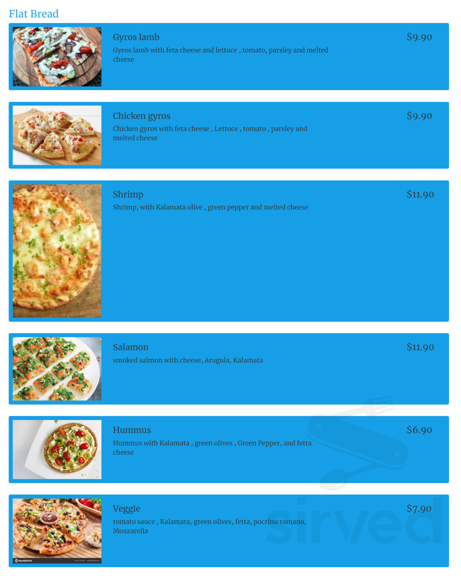 Petos Authentic Greek Cuisine menu in Carmel, Indiana, USA