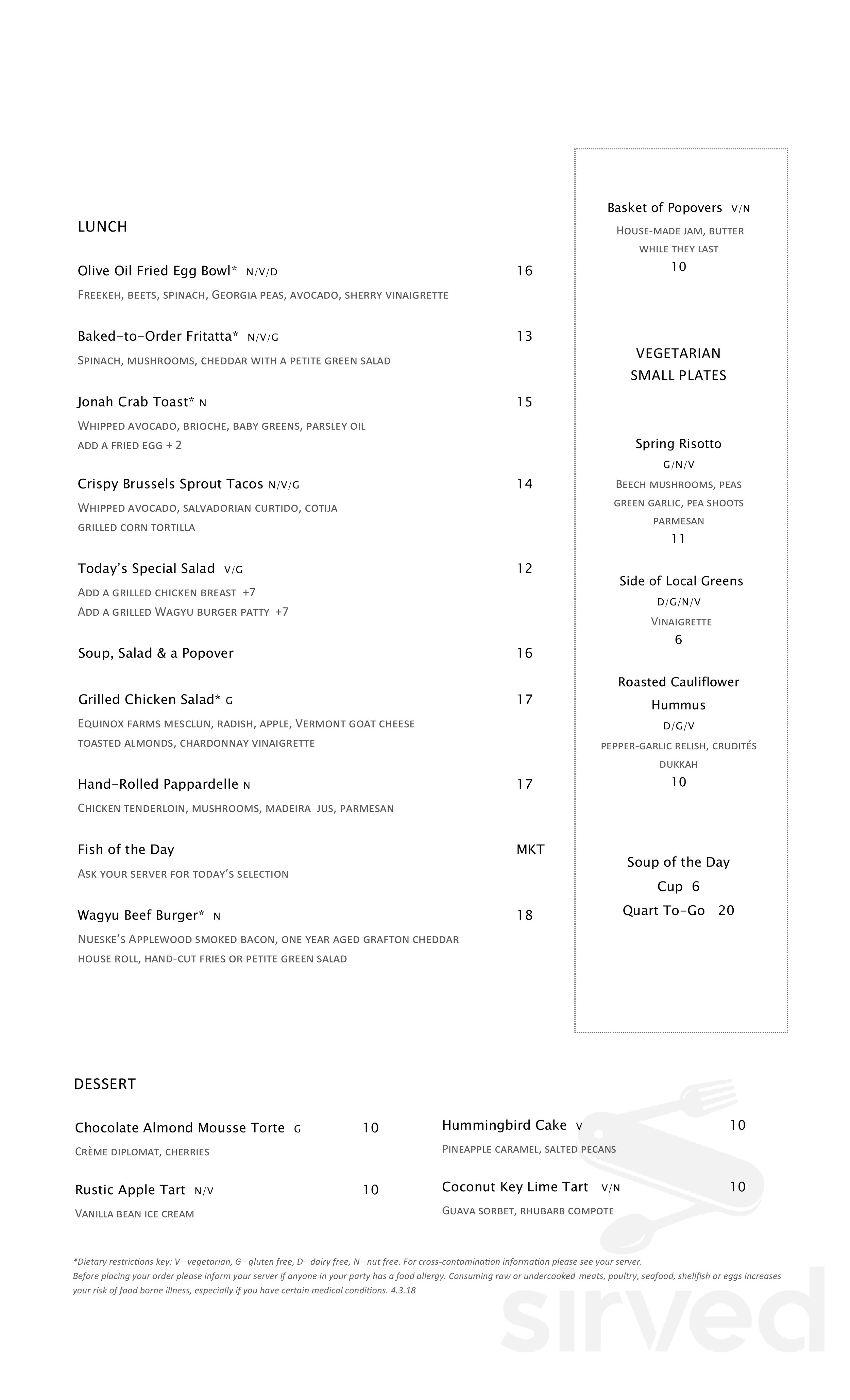 Farmstead Table Menu | Cabinets Matttroy