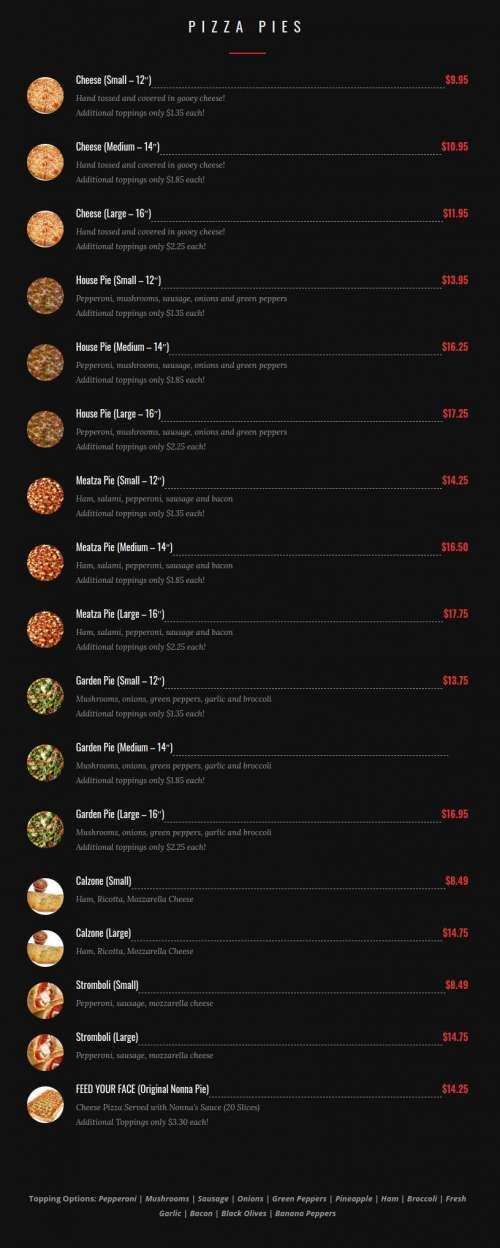 Taste Buds menu in Clear Brook, Virginia, USA