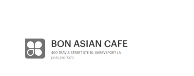 Menu for Bon Asian Cafe in Shreveport, LA | Sirved