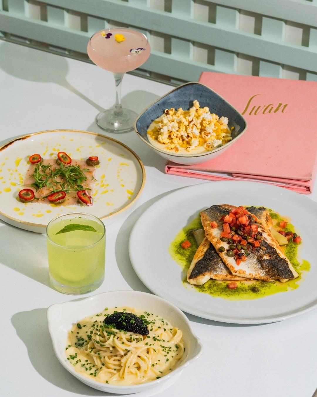 Swan Upstairs menu in Miami, Florida, USA
