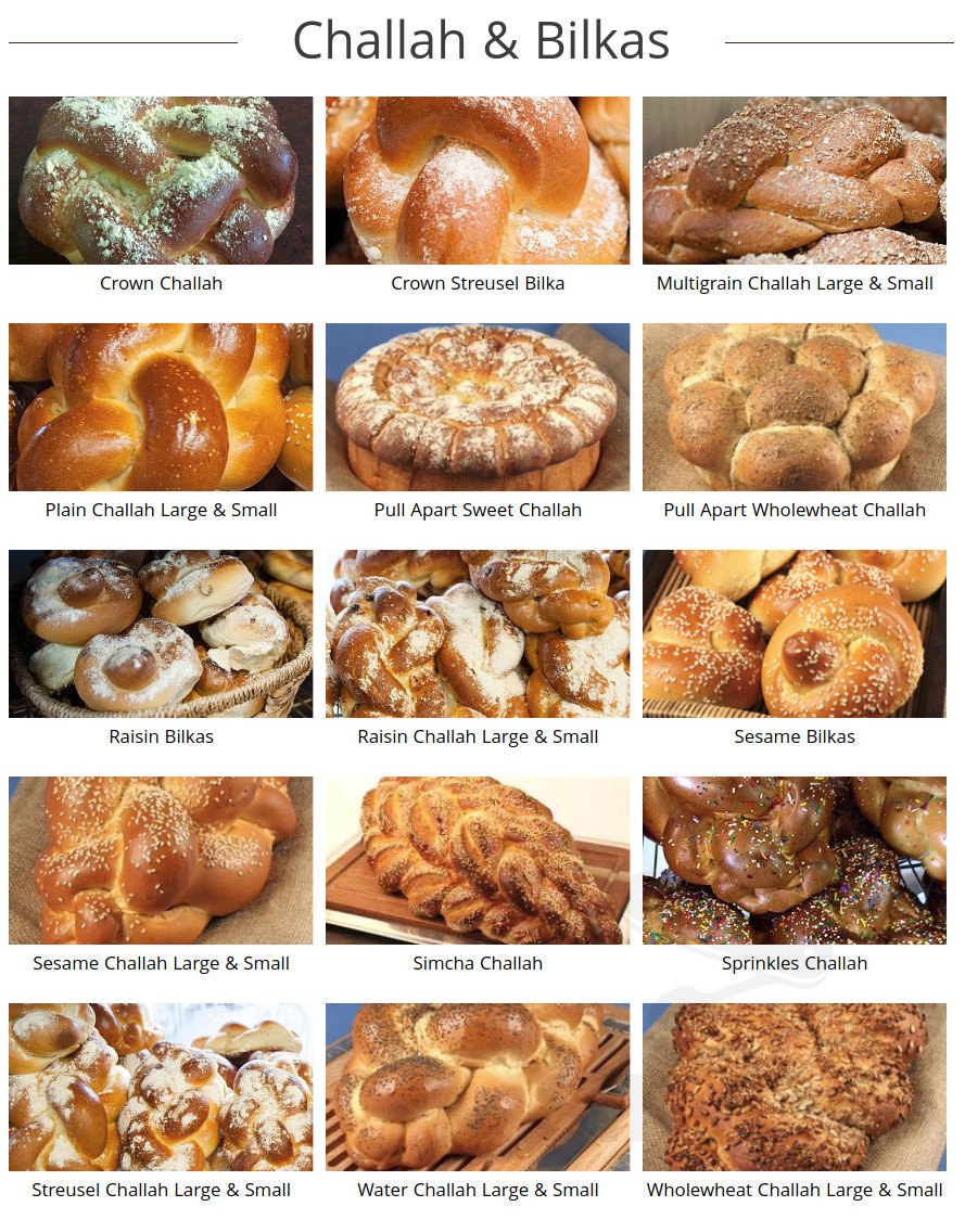 Menu - North York ON's Grodzinski Bakery | Sirved