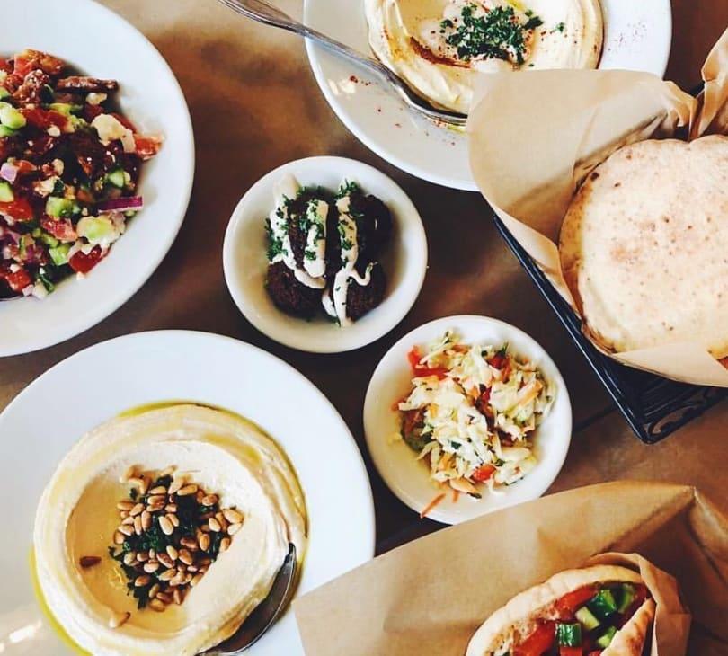 Oren's Hummus menu in Mountain View, California, USA