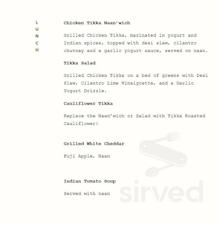 Menu - Springfield MO's Eurasia Coffee Co | Sirved