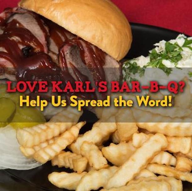 Karls BBQ Express at Eagle Club menus in Chippewa Falls, Wisconsin ...