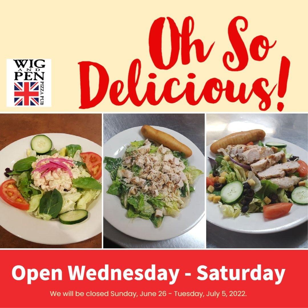 Wig & Pen Pizza Pub menus in Ankeny, Iowa, United States