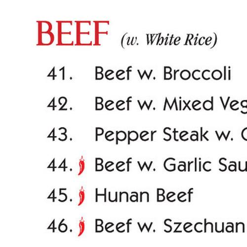 WooChi Super Buffet menu in Mesa, Arizona, USA