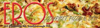 Menu for Eros Gourmet Pizza & Deli in Southborough, MA | Sirved
