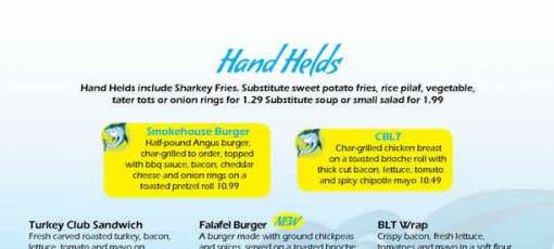 Menu for Sharkey's Bar and Grill in Liverpool, NY | Sirved