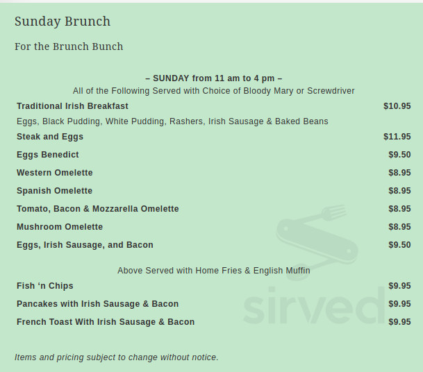 Grasshopper Too menu in Wayne, New Jersey, USA