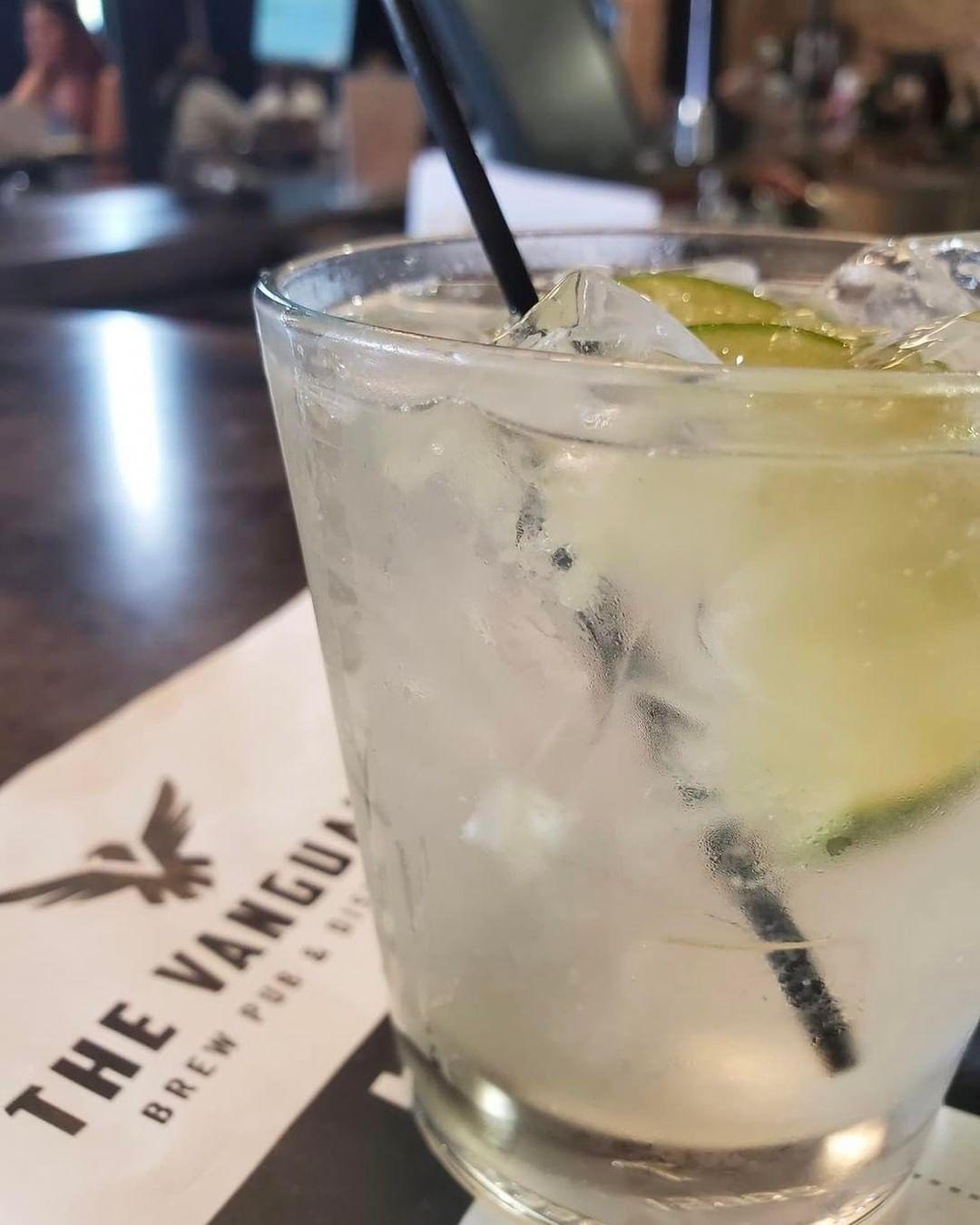 The Vanguard Brewpub & Distillery menu in Hampton, Virginia, USA