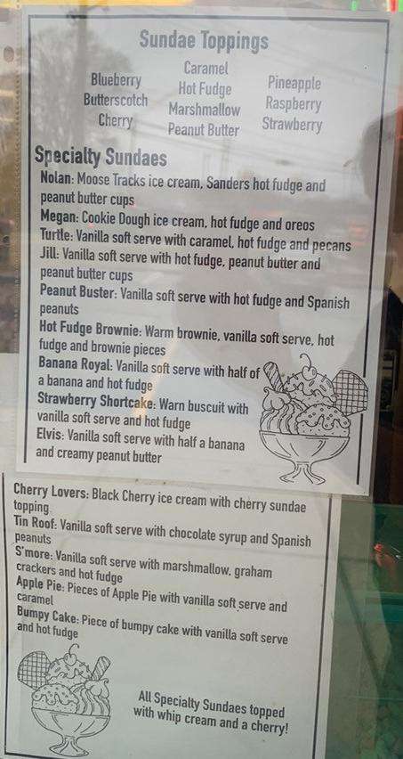 Mr. C's menu in White Lake Charter Township, Michigan, USA