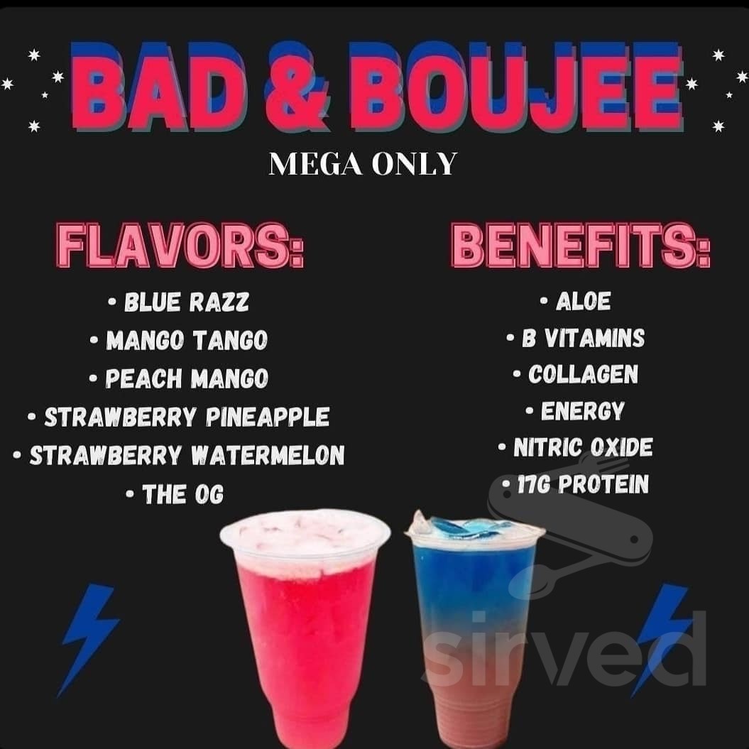 TNT Nutrition menu in Elkhart, Indiana, USA