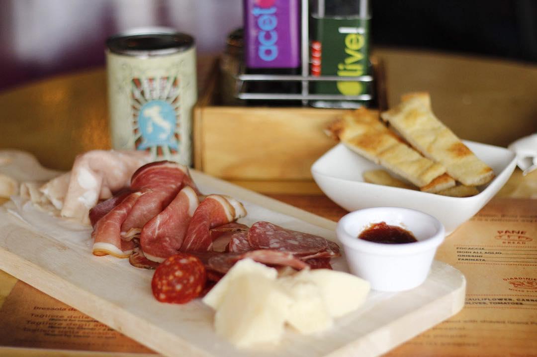 Piola menu in Miami, Florida, USA