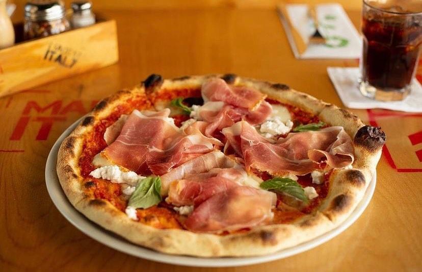 Piola menu in Miami, Florida, USA