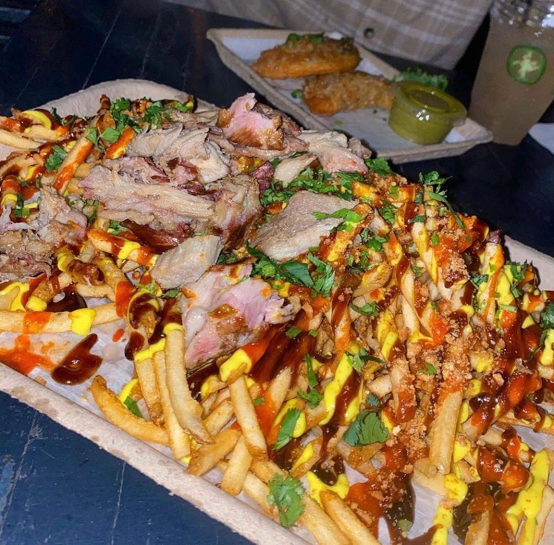 Boheme menu in Houston, Texas, USA