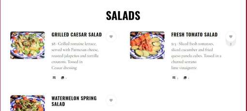 Menu for Ambriza in Katy, TX | Sirved