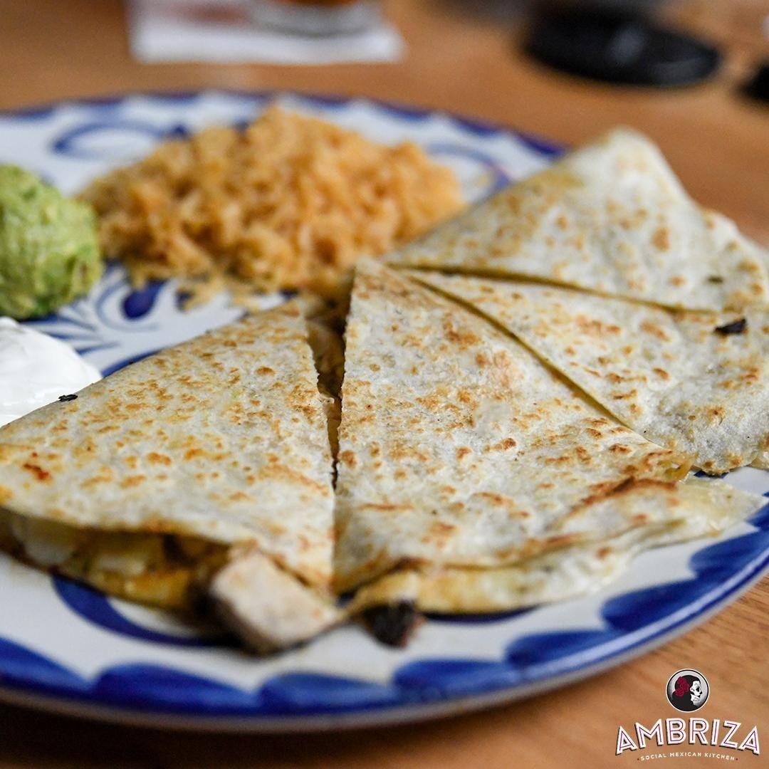 Ambriza menu in Katy, Texas, USA