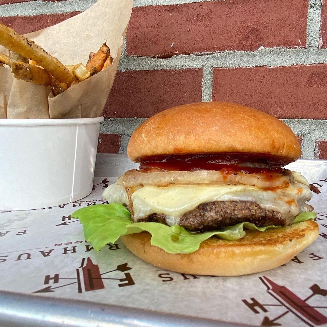Farmhaus Burger menu in Martinez, Georgia, USA
