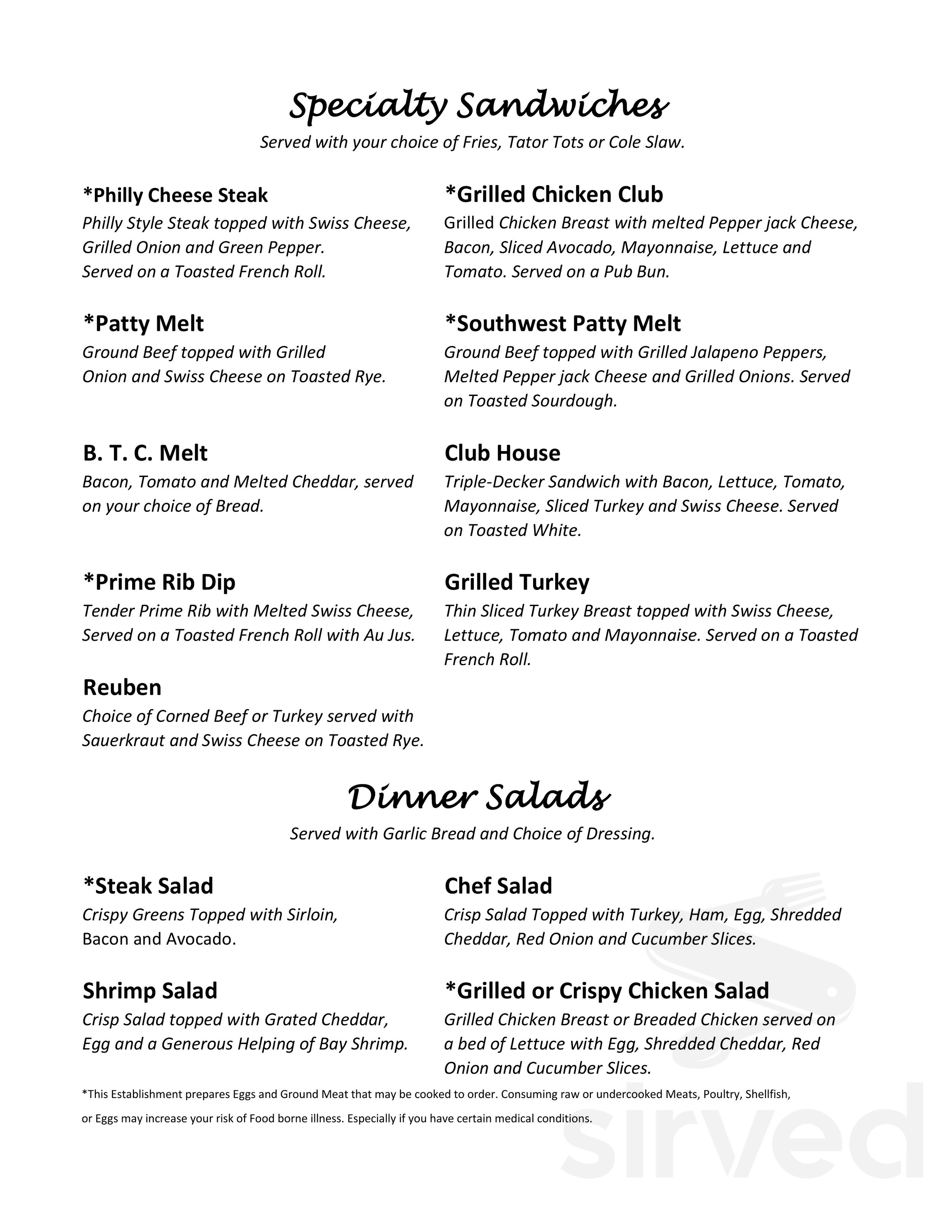 Dea's In & Out menus in Gresham, Oregon, United States