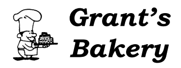 Menu for Grant's Bakery in Lewiston, ME | Sirved