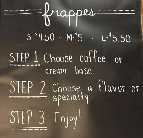 Coffee Central menu in Central City, Kentucky, USA