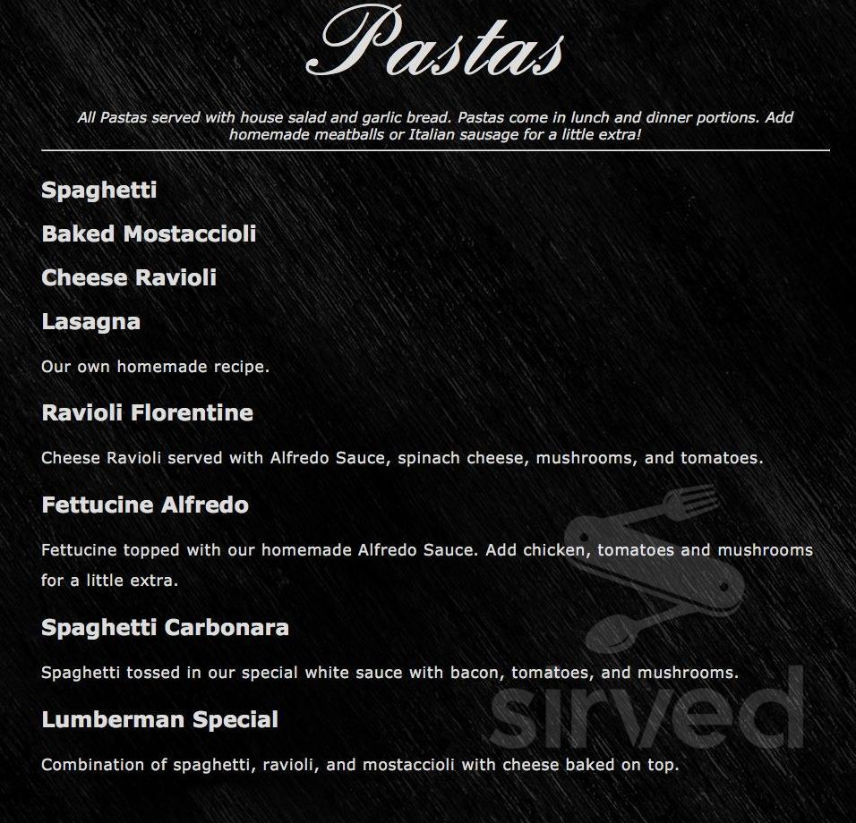 Menu - Cincinnati OH's Werkhaus Pizza | Sirved