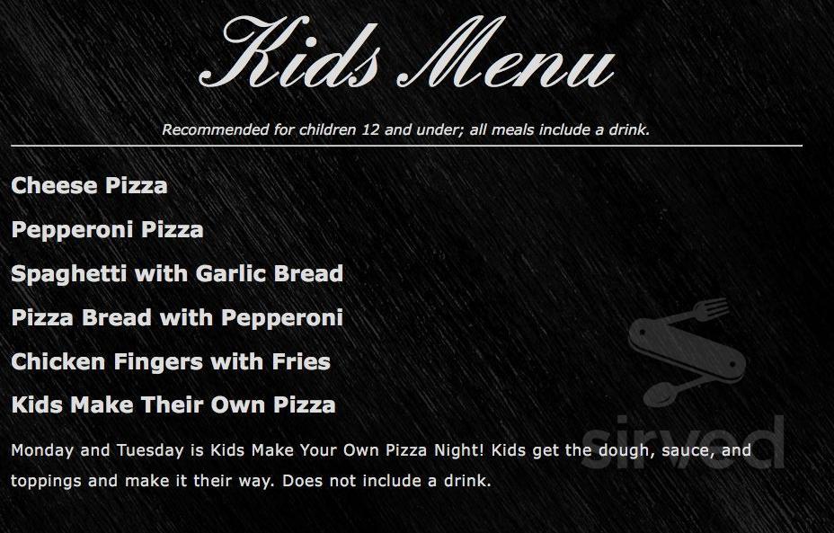 Menu - Cincinnati OH's Werkhaus Pizza | Sirved