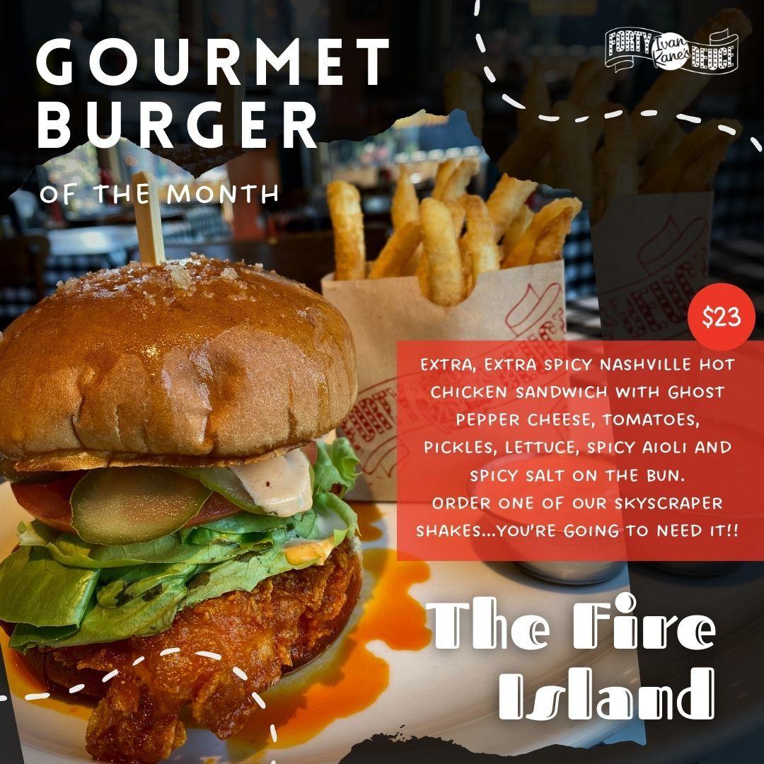 Ivan Kane's Forty Deuce menu in Columbus, Ohio, USA