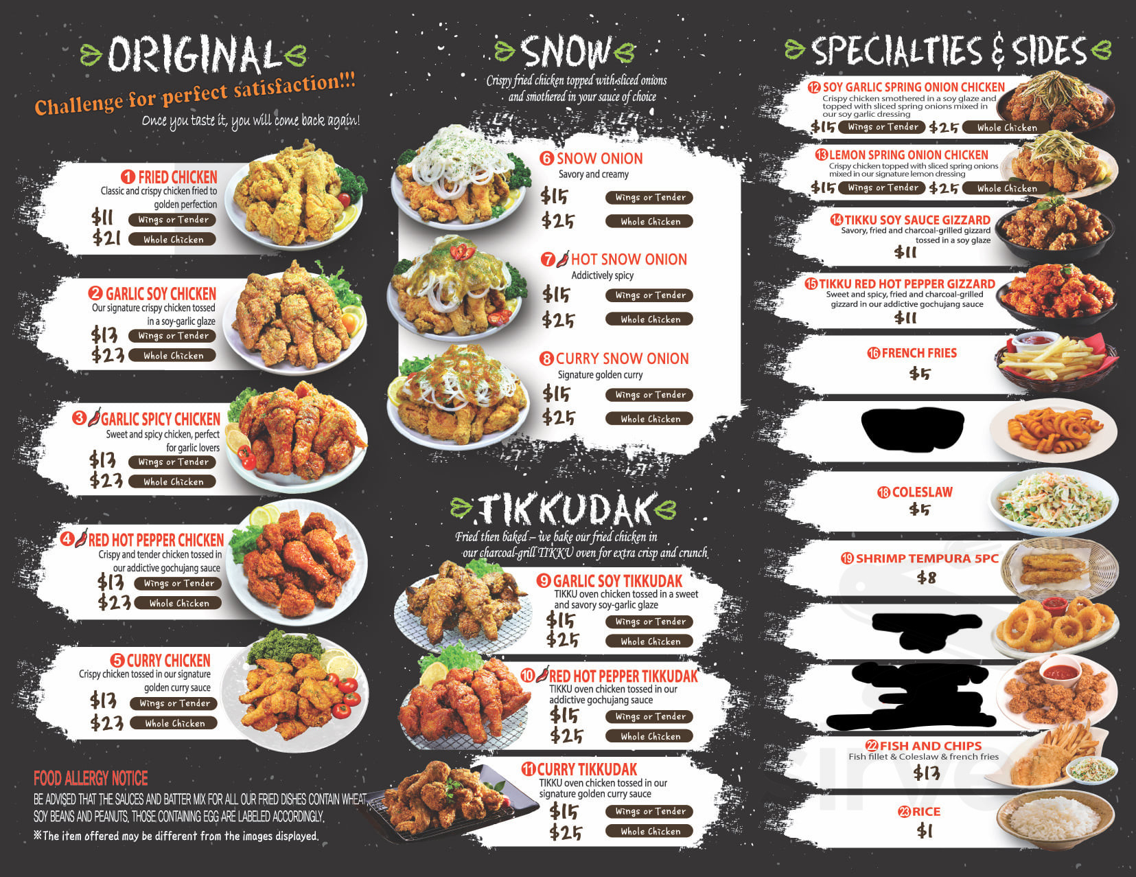 Bonanza Social Kitchen menu in Williamsburg, Virginia, USA