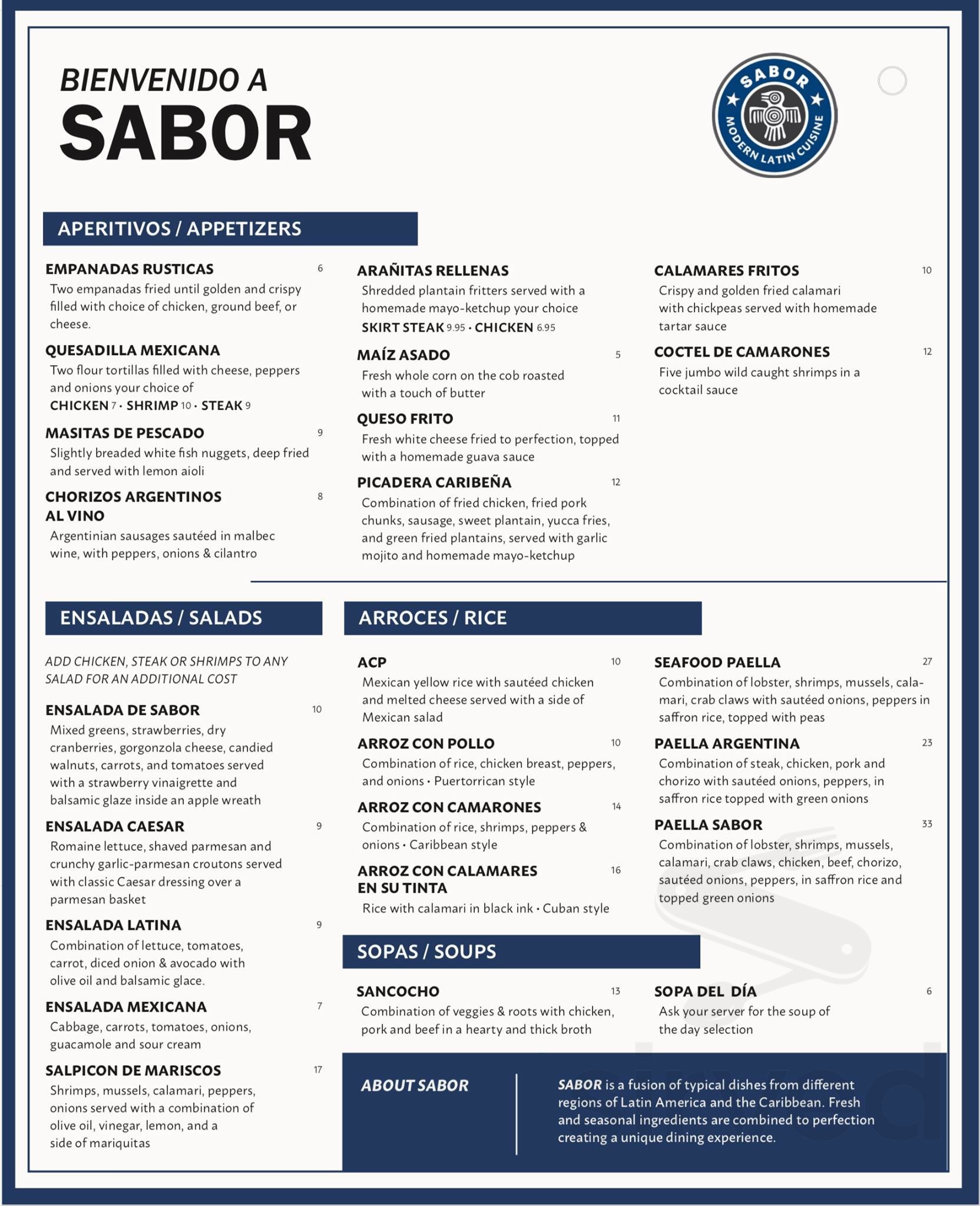 The Laughing Owl Restaurant menus in Kinston, North Carolina, United States