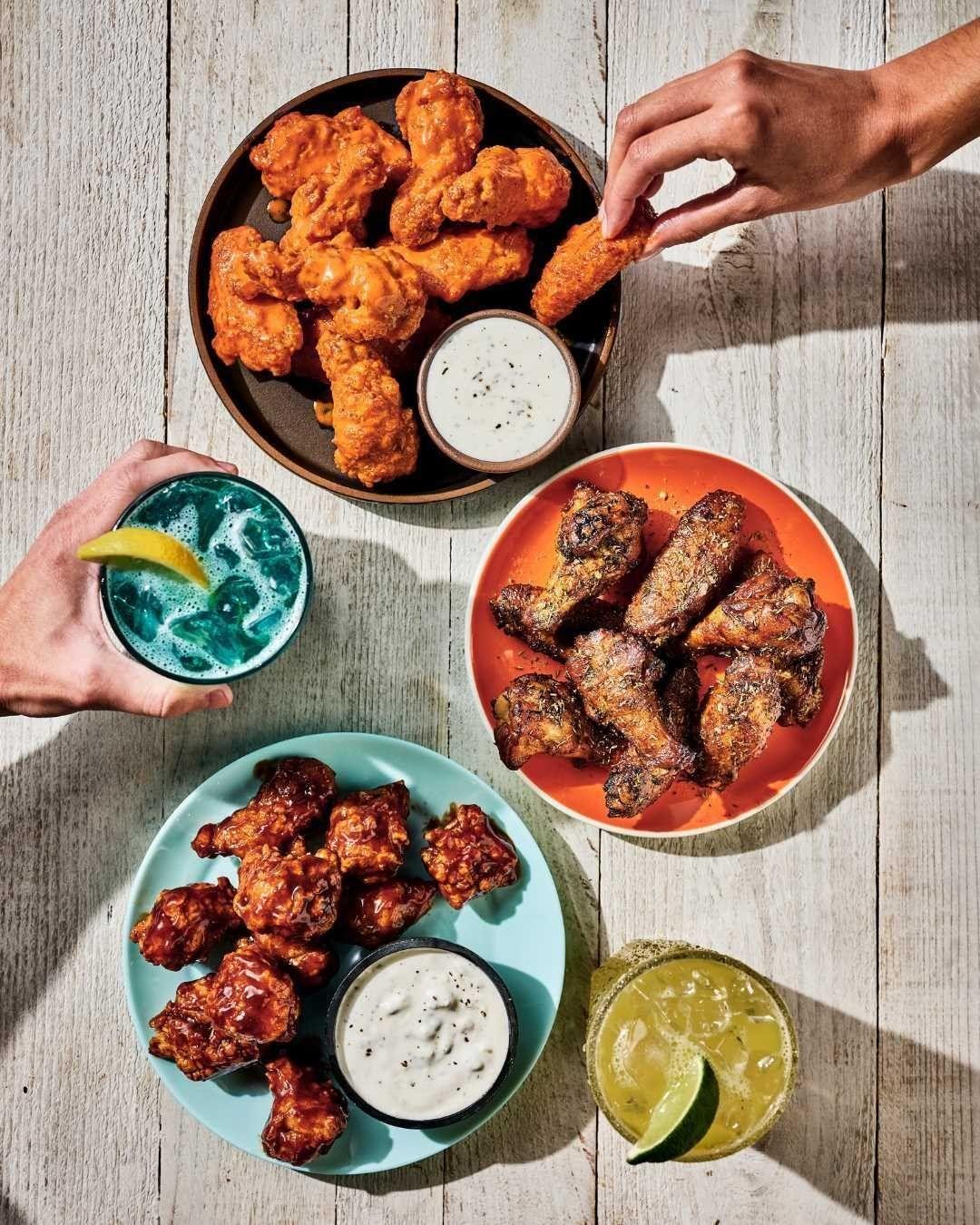 Hooters menu in Destin, Florida, USA