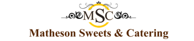 Menu for Matheson Sweets & Catering - Indian Restaurant in Mississaug ...