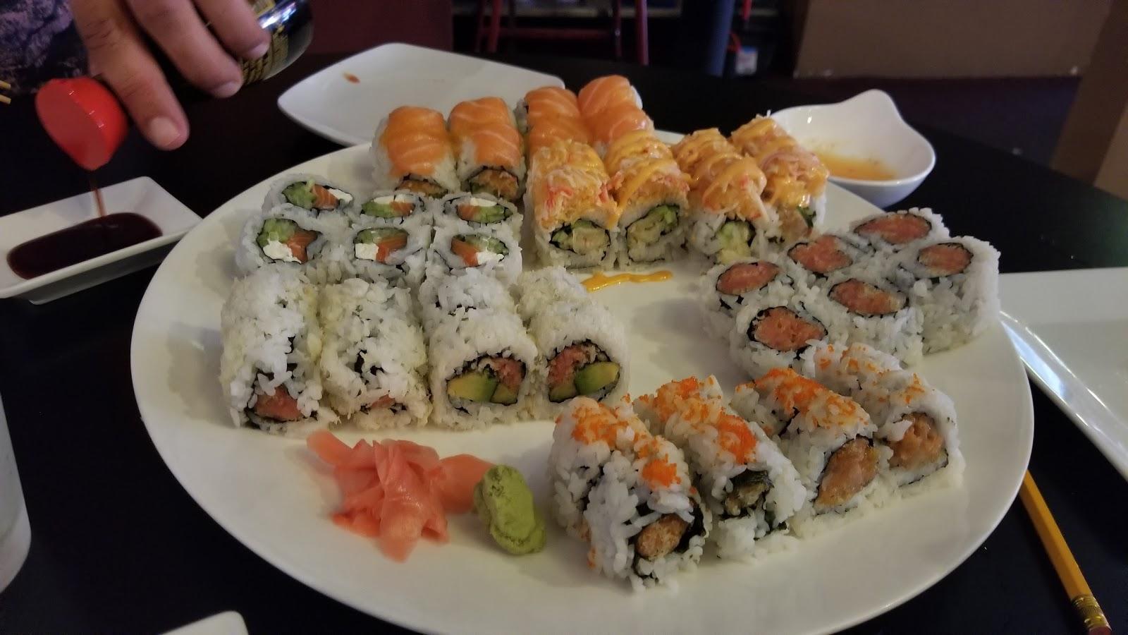 Ming Sushi menu in New Bedford, Massachusetts, USA