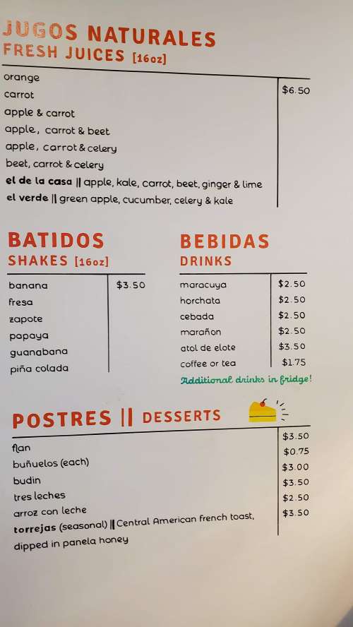 Taco Loco Mexican Grill menu in Somerville, Massachusetts, USA