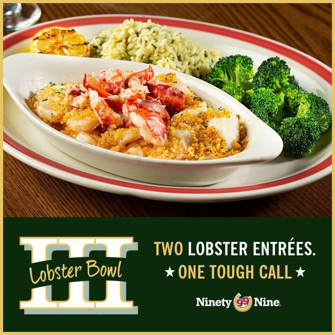 99 Restaurants menu in Bristol, Connecticut, USA