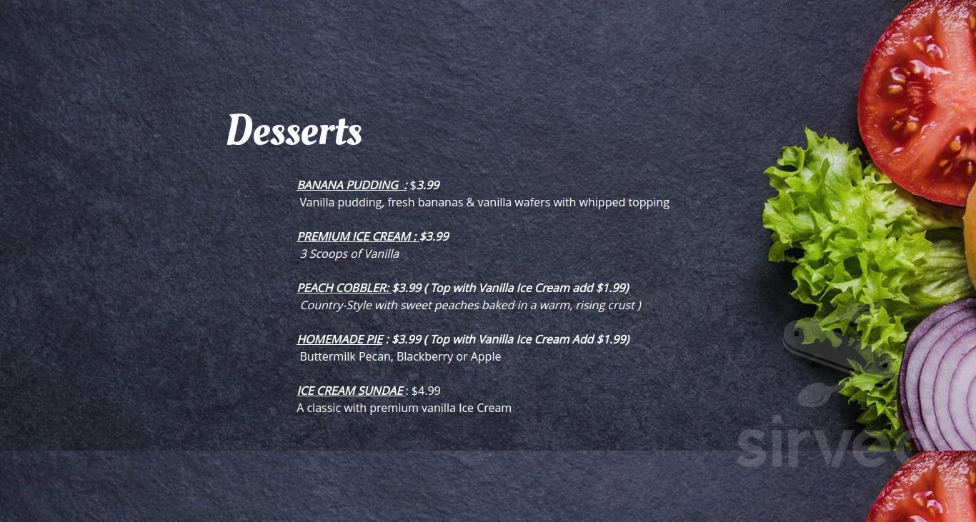 The Original Neal's Restaurant menus in Spring, Texas, United States