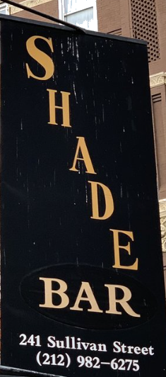 Menu for SHADE BAR Crepes in New York, NY | Sirved