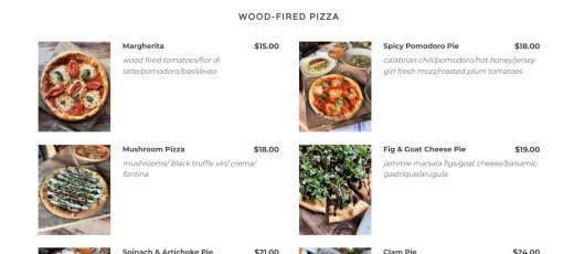 Menu for B2 Bistro + Bar in Red Bank, NJ | Sirved