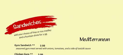 Chef Moussa - Mediterranean & American Cuisine Menu - Peoria, Illinois ...