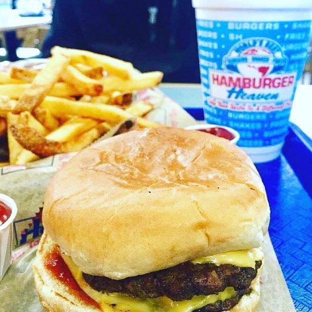 Hamburger Heaven menu in Birmingham, Alabama, USA