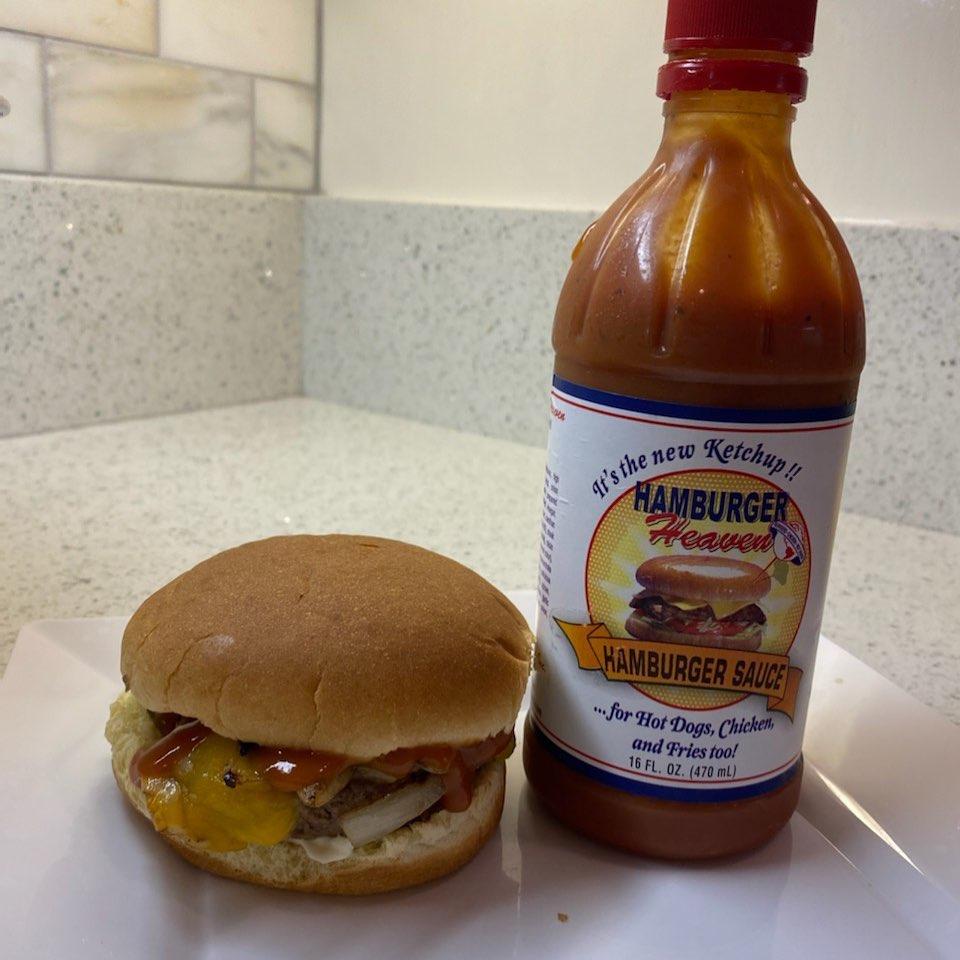 Hamburger Heaven menu in Birmingham, Alabama, USA