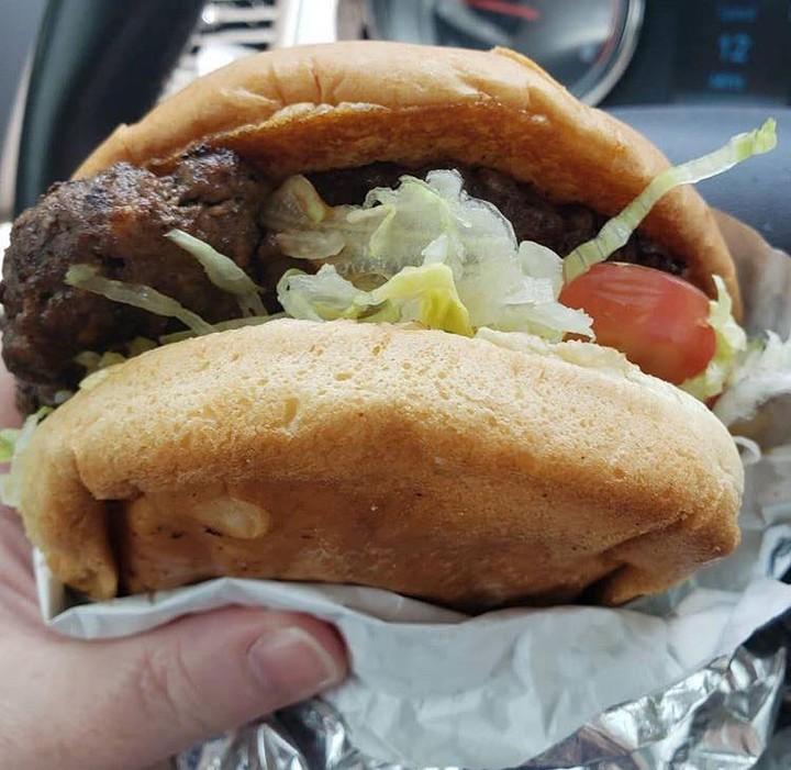 Hamburger Heaven menu in Birmingham, Alabama, USA