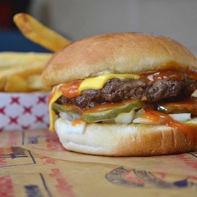 Hamburger Heaven menu in Birmingham, Alabama, USA