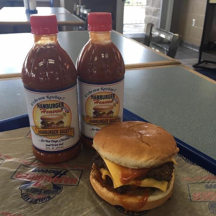 Hamburger Heaven menu in Birmingham, Alabama, USA