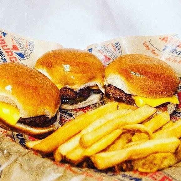 Hamburger Heaven menu in Birmingham, Alabama, USA