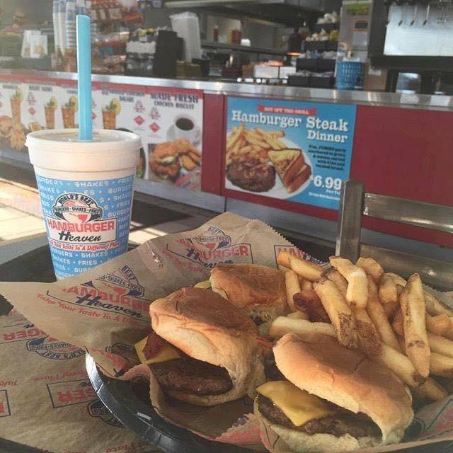 Hamburger Heaven menu in Birmingham, Alabama, USA