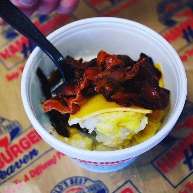 Hamburger Heaven menu in Birmingham, Alabama, USA