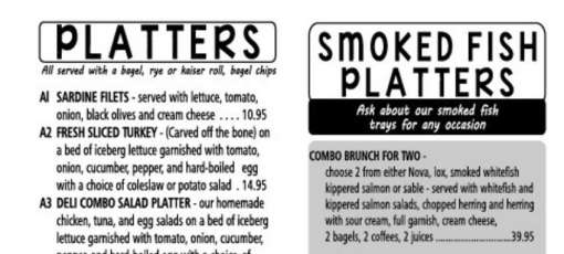 Menu for Downbeach Deli and Restaurant in Margate City, NJ | Sirved